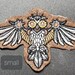 Owl Patchsteampunk Owl Patch - Etsy