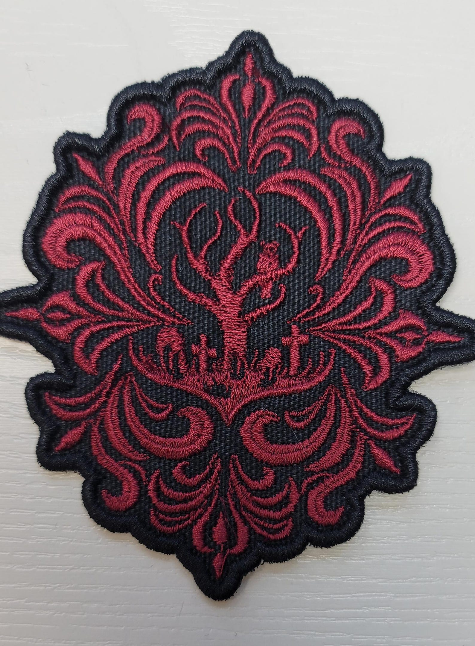 Graveyard Embroidered Patch - Etsy