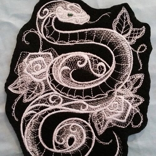 Anime Character Embroidered Patch - Etsy