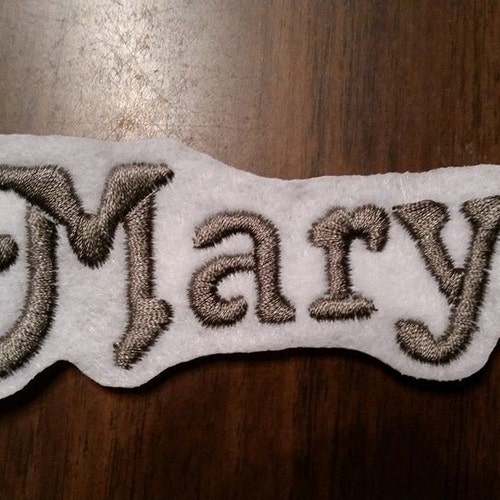 Personalized Embroidered Name Patch Custom Name Tags | Etsy