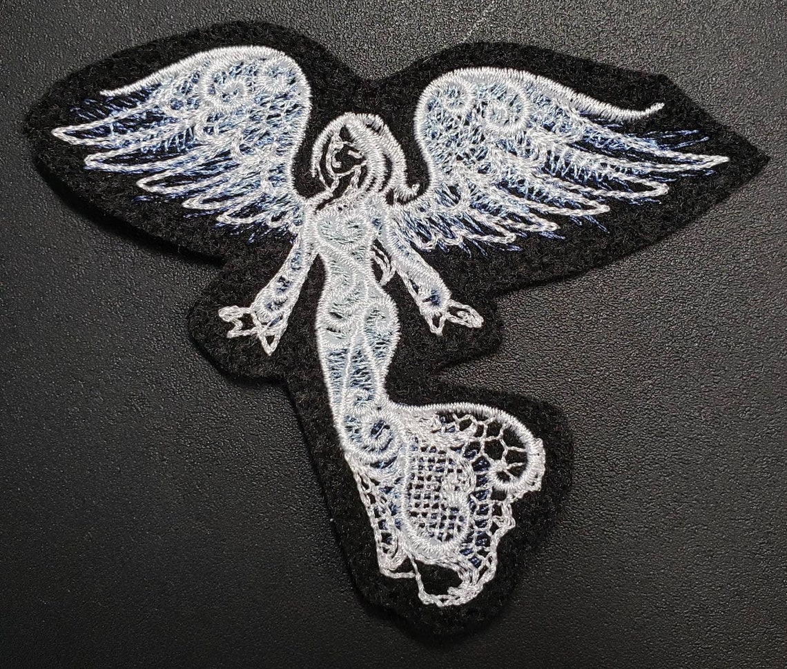 Angel Patch,embroidered Patch - Etsy