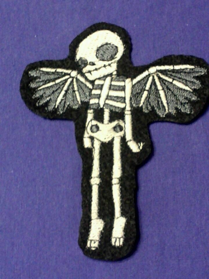 Skeleton Patch - Etsy