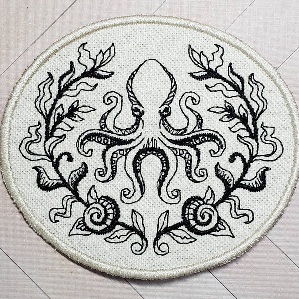 Octopus Patch - Etsy