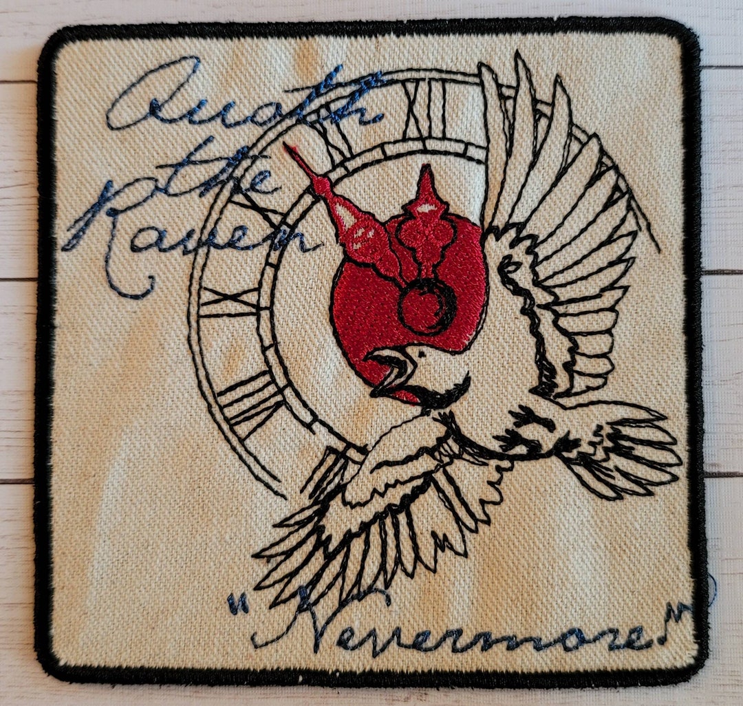 Raven Patch - Etsy