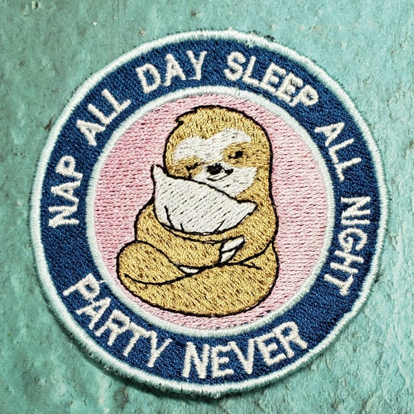 Sloth Patch - Etsy