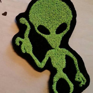 Alien Patch - Etsy