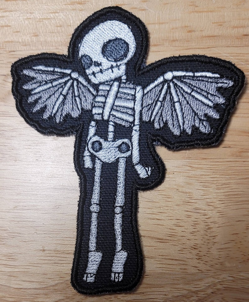 Skeleton Patch - Etsy