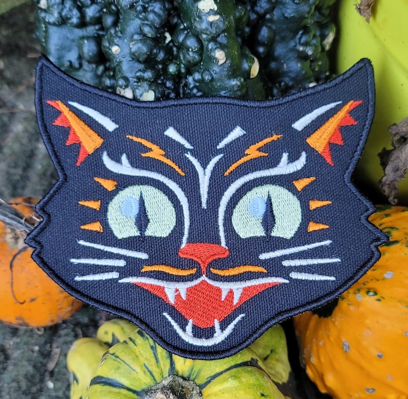 Scaredy Cat Patch - Etsy