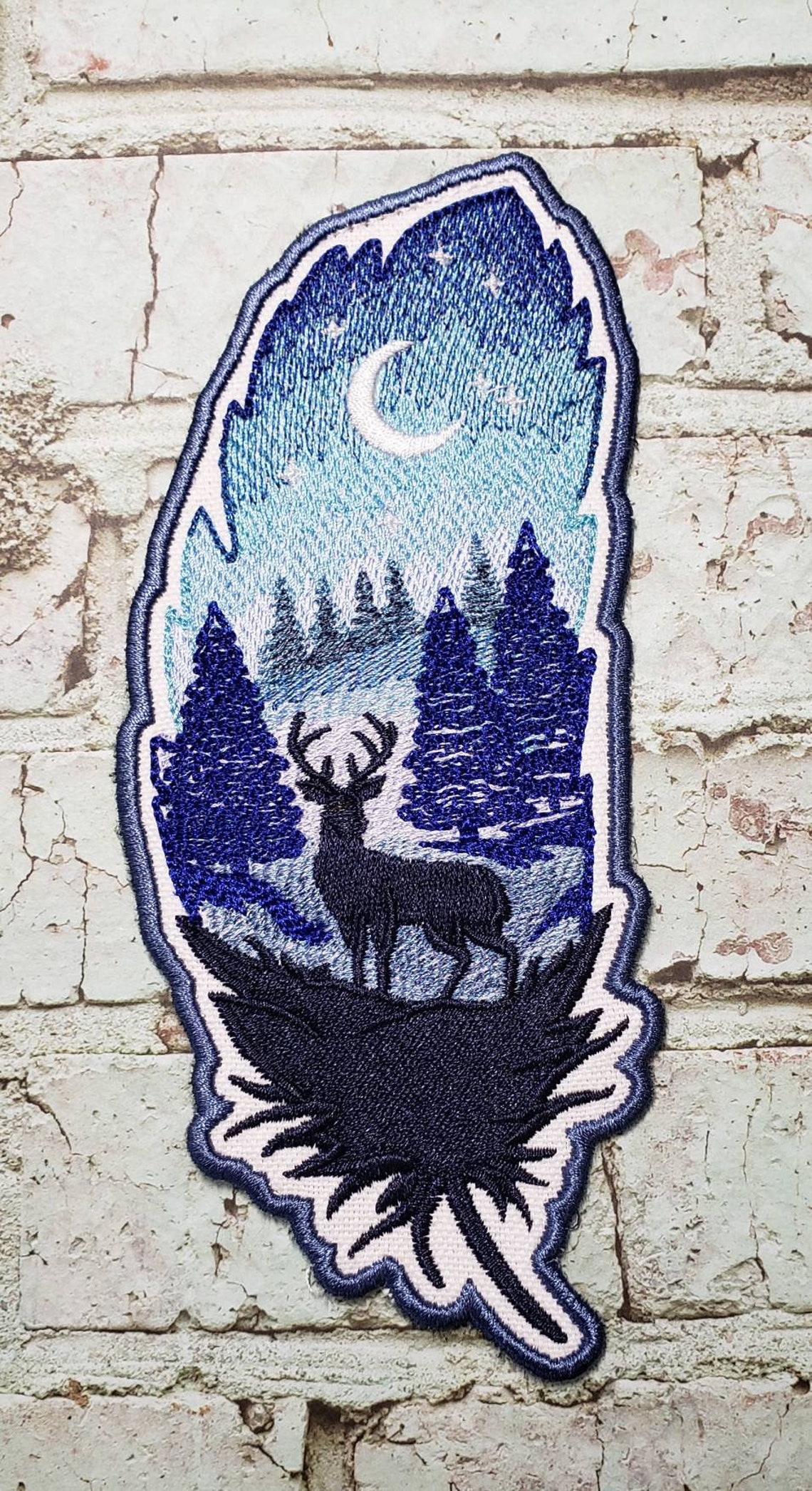 Deer Patch - Etsy