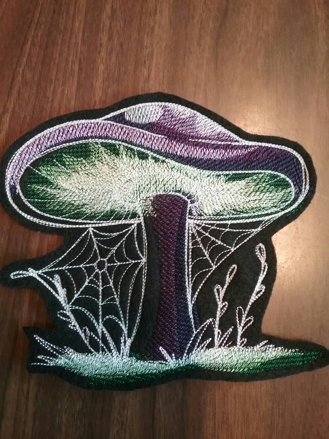 Mushroom Patch, Embroidered Patch - Etsy