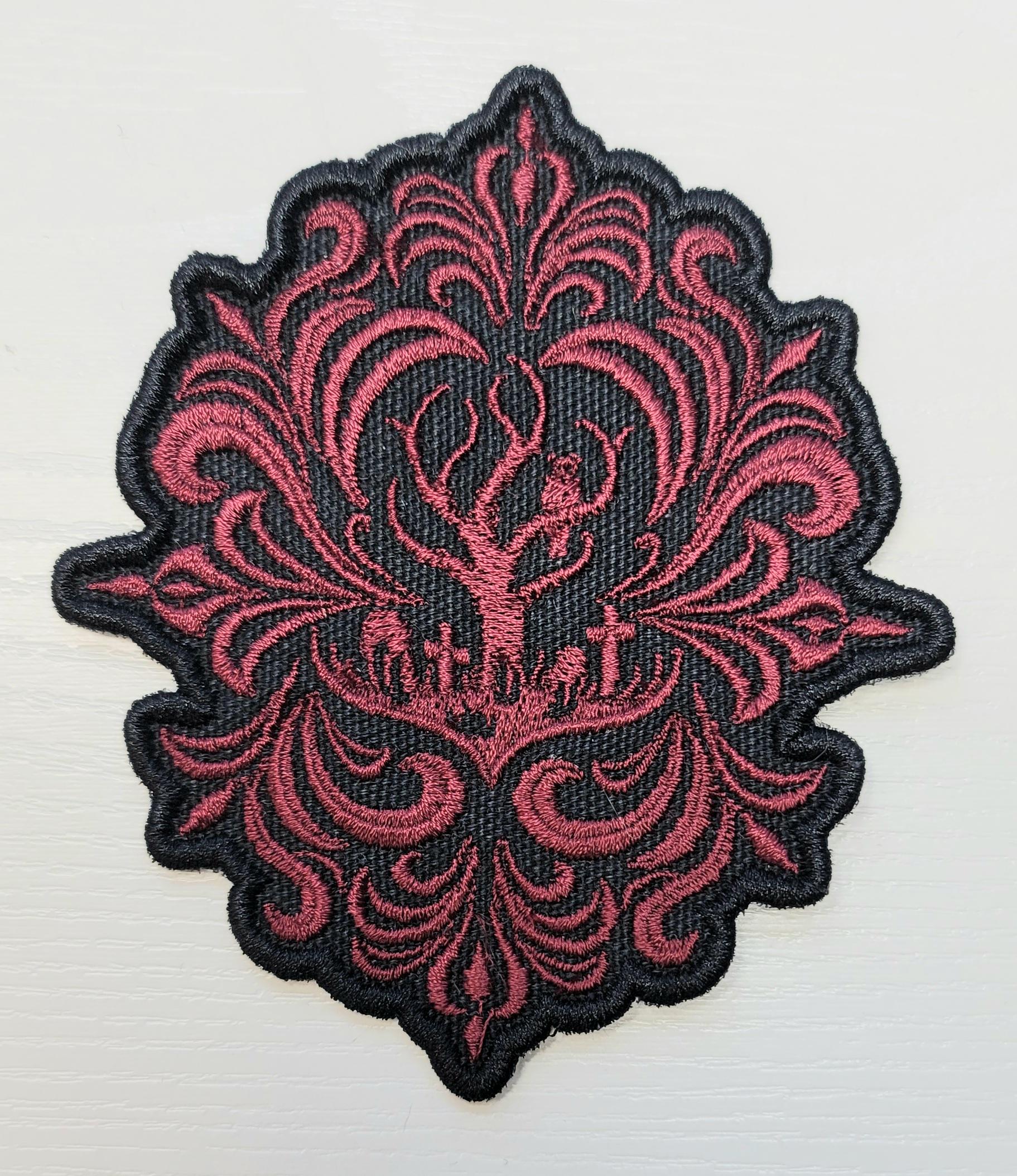 Graveyard Embroidered Patch - Etsy