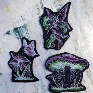 Fairy Patch, Embroidered Patch, - Etsy