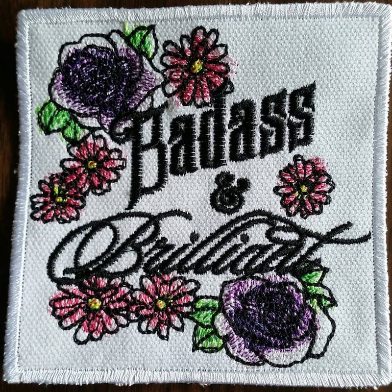 Custom Badass Patch - Etsy