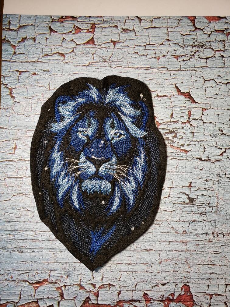 Lion Patch - Etsy