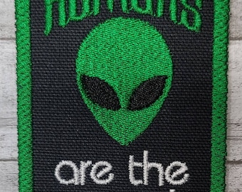 Alien Air Force Embroidered Patch UFO Paranormal Military - Etsy
