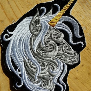 Unicorn Patch,embroidered Patch - Etsy