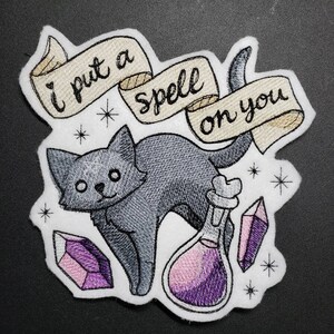 I Put a Spell on You Patch - Etsy
