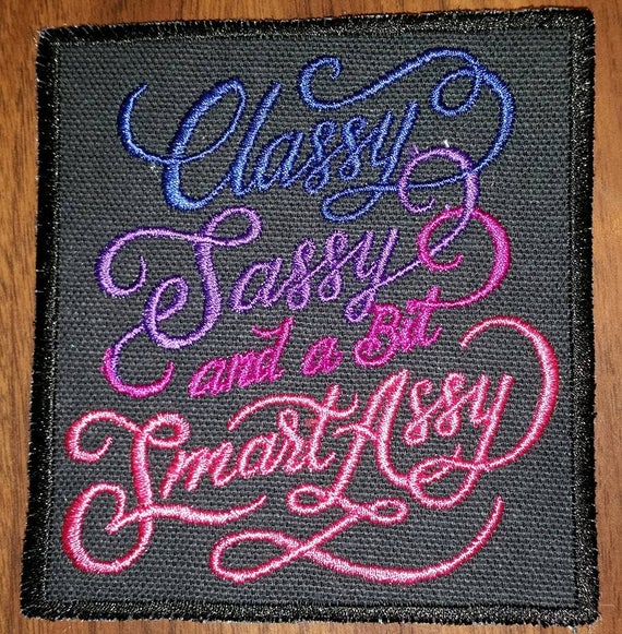 Smart Ass Patch | Etsy