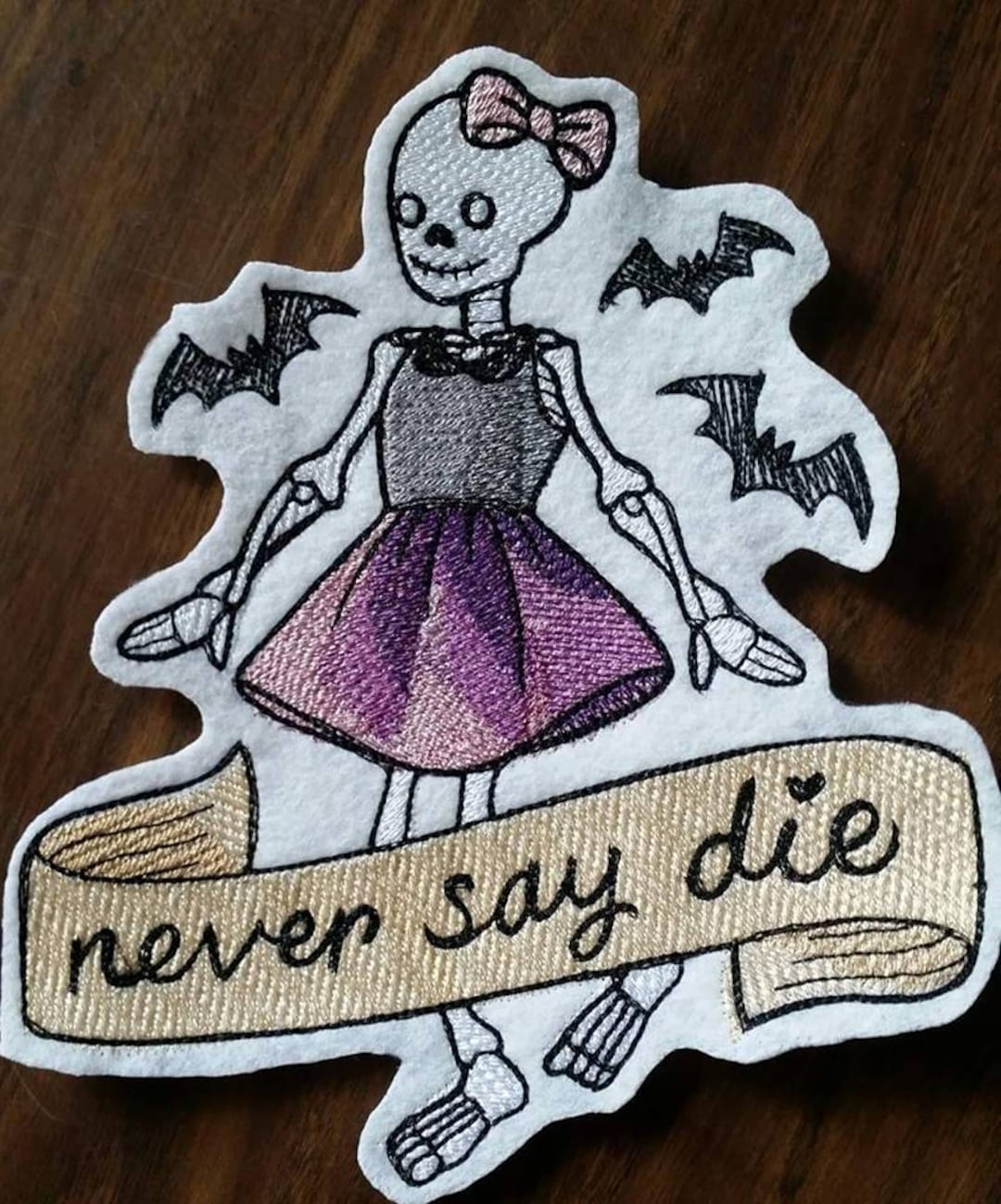 Skeleton Patch - Etsy