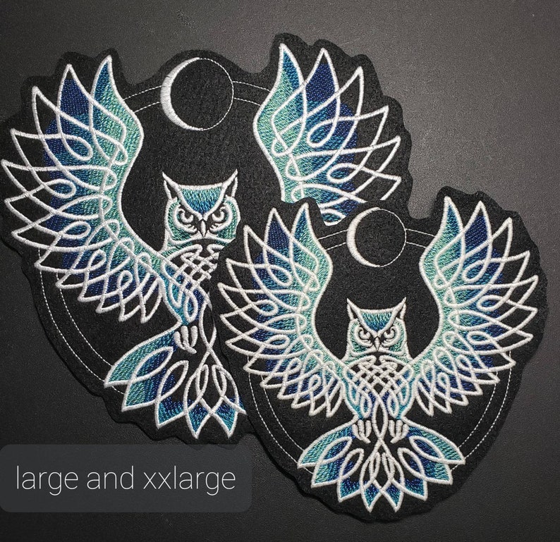 Owl Patch Glow | Etsy
