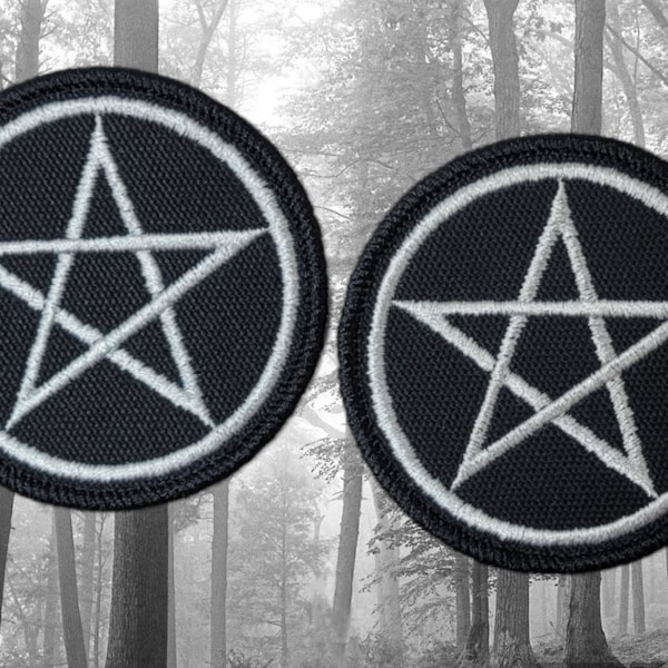 Pentagram Embroidery - Etsy