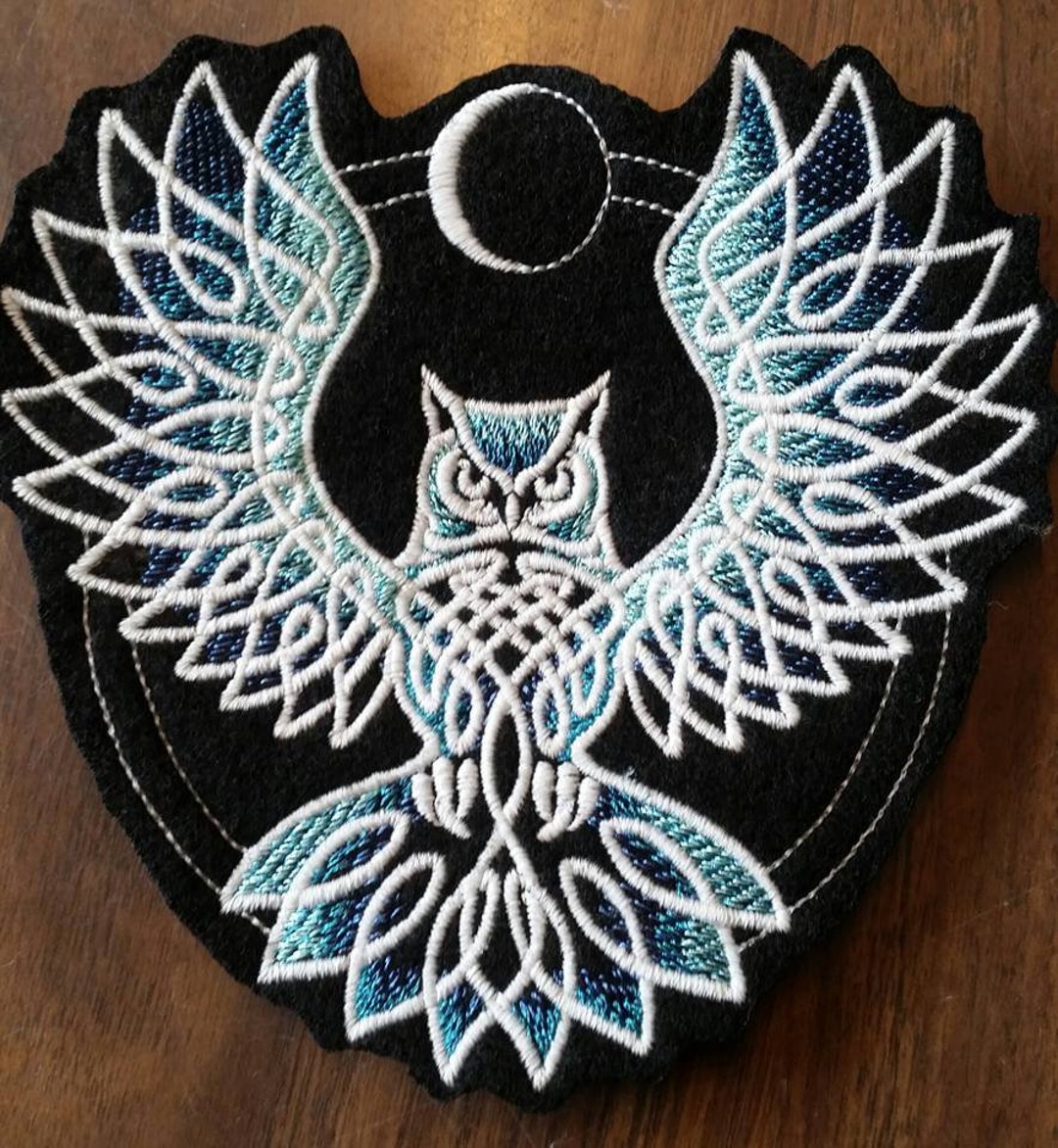 Owl Patch, Glow - Etsy