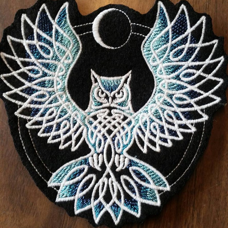 Owl Patch - Etsy