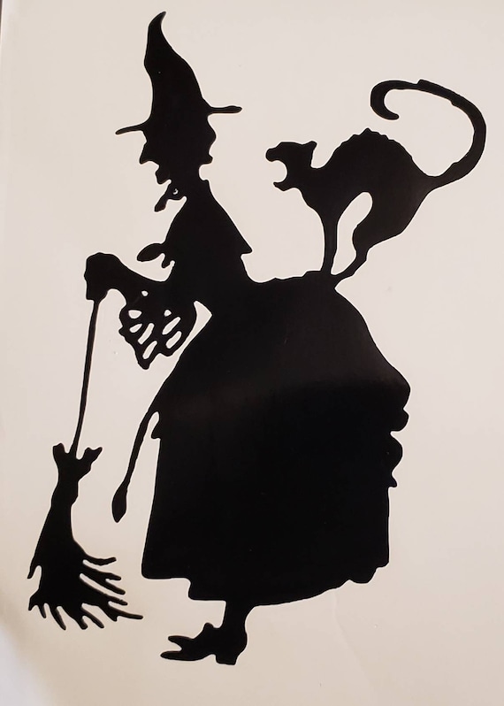 Witch Decal - Etsy
