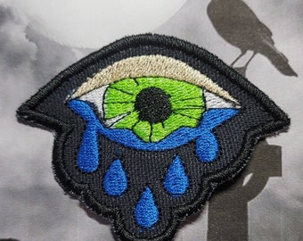 Spooky Eyeball Patch Eyeball Iron on Patch Halloween Patch Eye Patch - Etsy