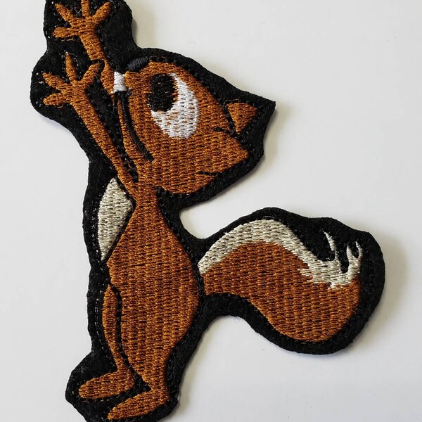 Squirrel Applique - Etsy