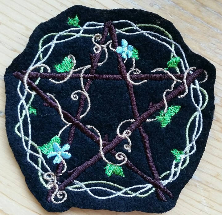 Pentagram Patch. | Etsy