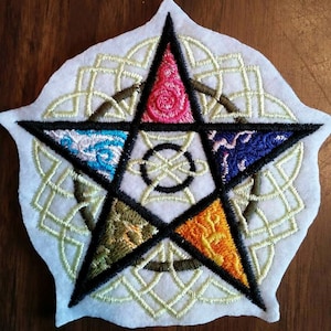 Pentagram Patch. - Etsy