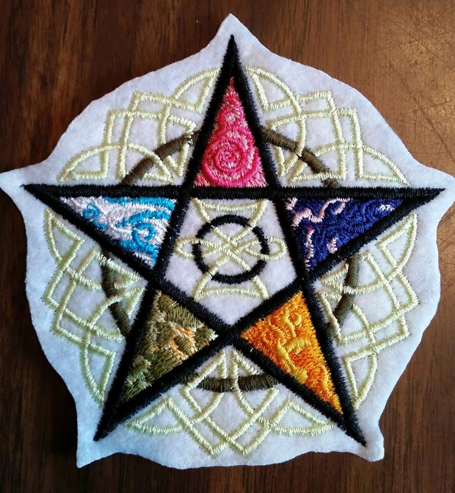 Pentagram Patch. | Etsy