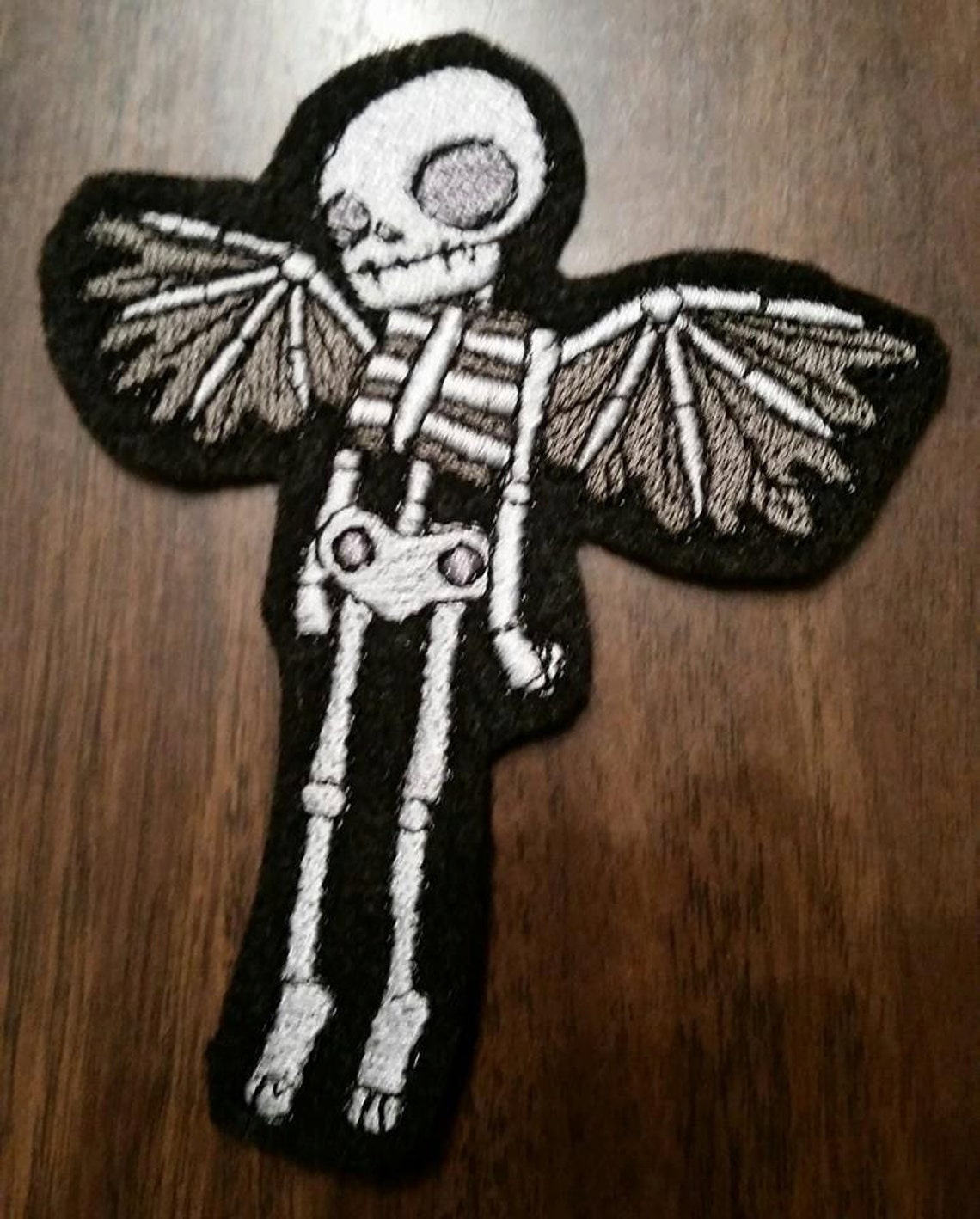 Skeleton Patch - Etsy