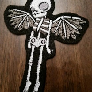 Skeleton Patch - Etsy