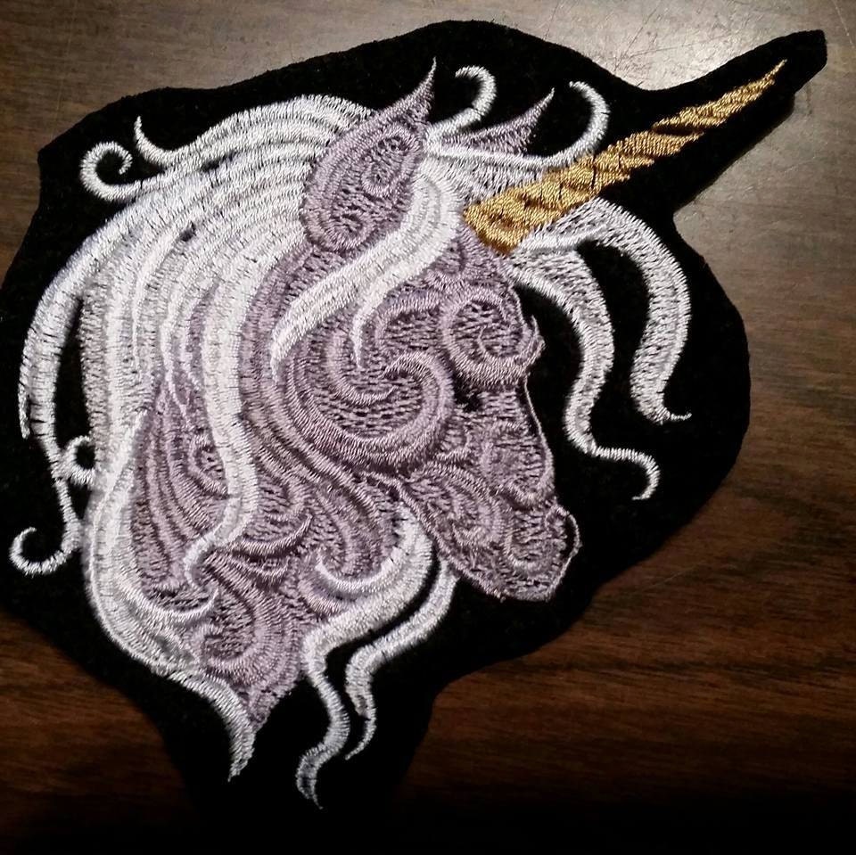 Unicorn Patchembroidered Patch - Etsy