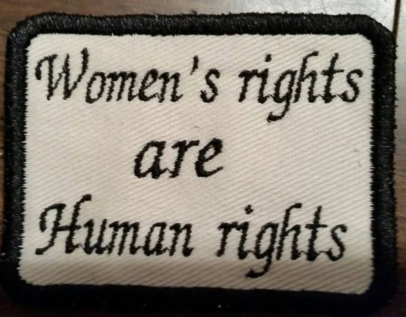 Women's Rights Patch, Embroidered Patch - Etsy