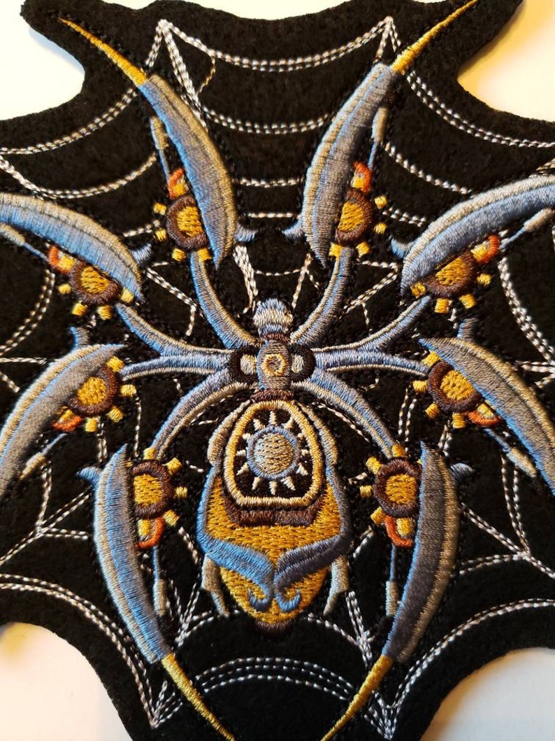 Steampunk Spider Patch | Etsy