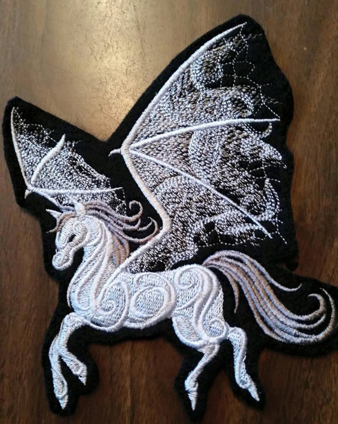 Pegasus Patch Embroidered - Etsy
