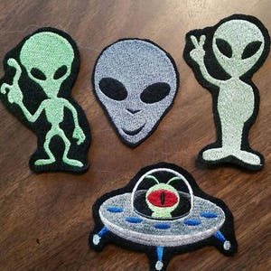 Alien Patch - Etsy