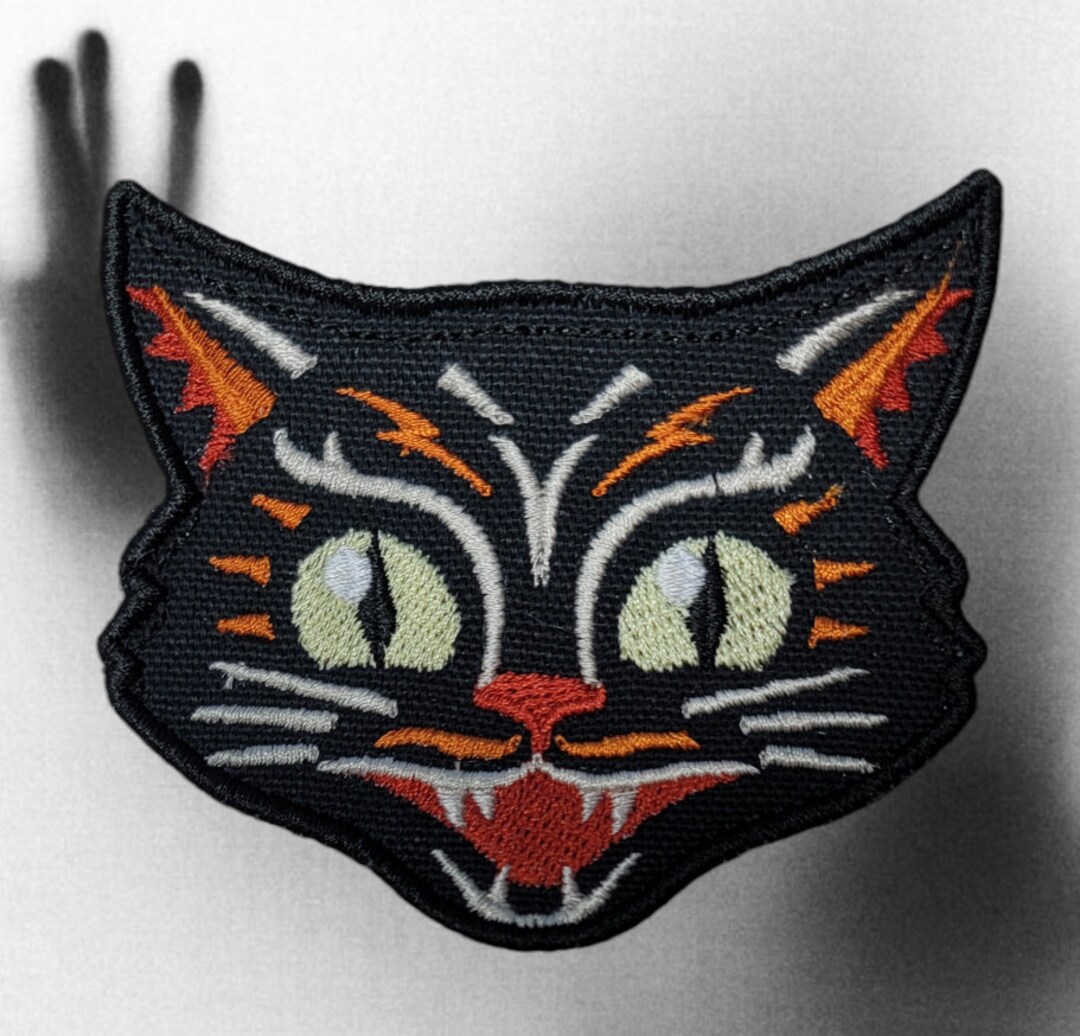 Scaredy Cat Patch - Etsy
