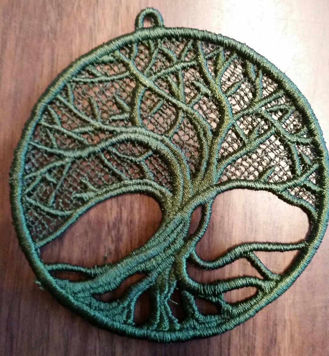 Tree of Life,embroidered Lace,ornament,patch - Etsy