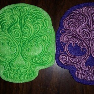 Gothic Skull Patch,skeleton,baroque - Etsy