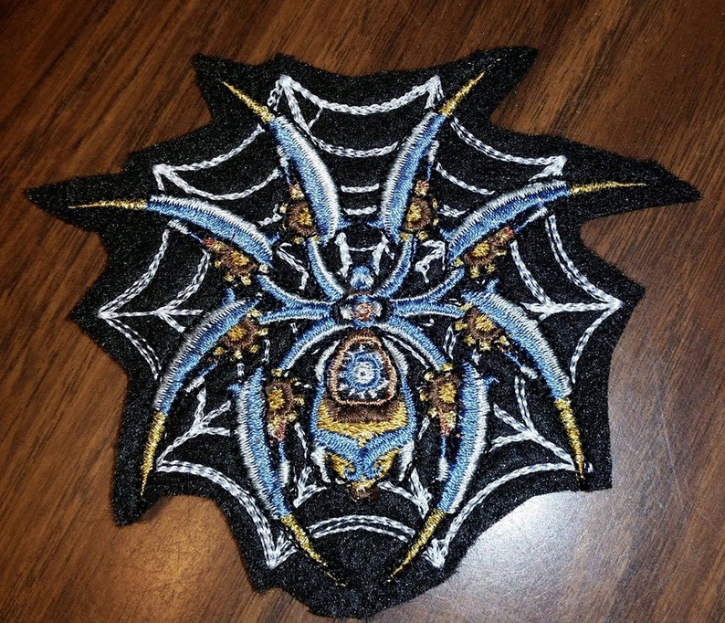 Steampunk Spider Patch - Etsy