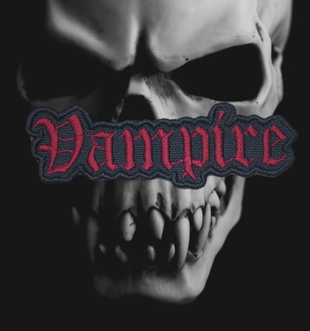 Vampire Patch - Etsy