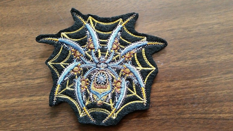Steampunk Spider Patch - Etsy
