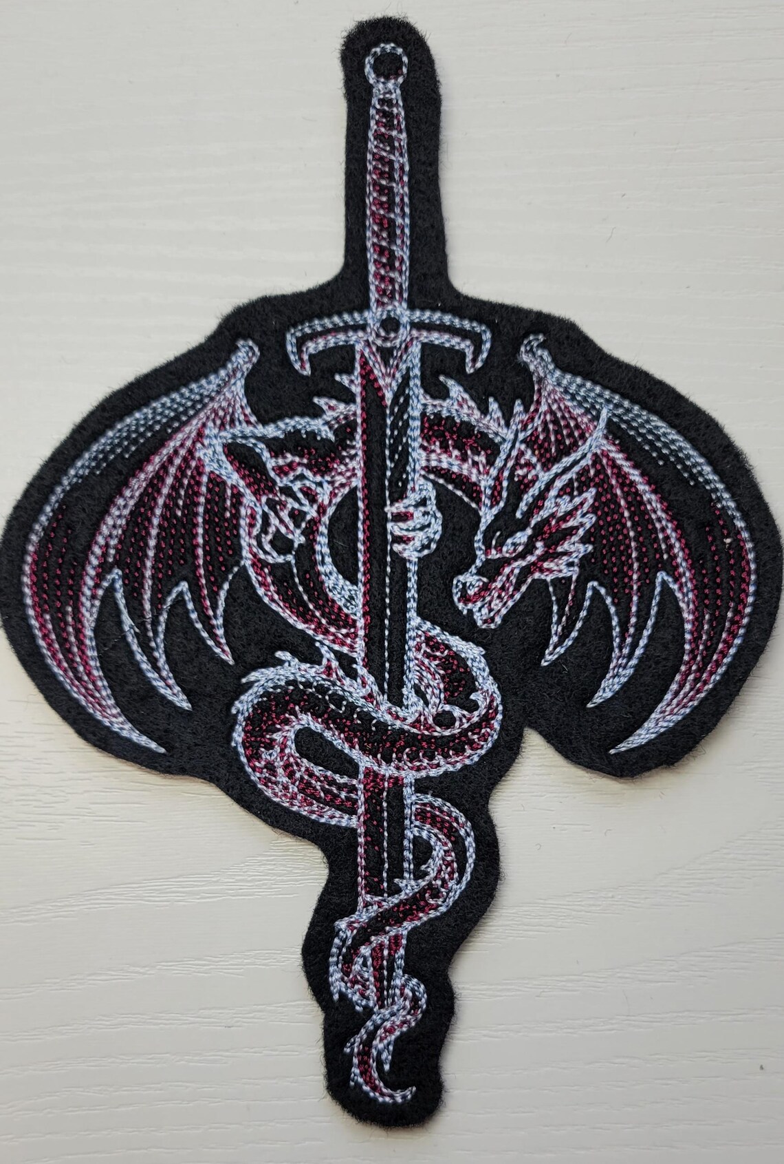 Dragon Patch Embroidered Patch - Etsy