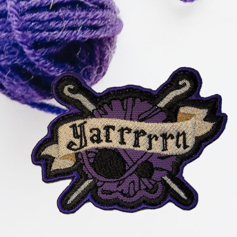 Knitting Patch - Etsy