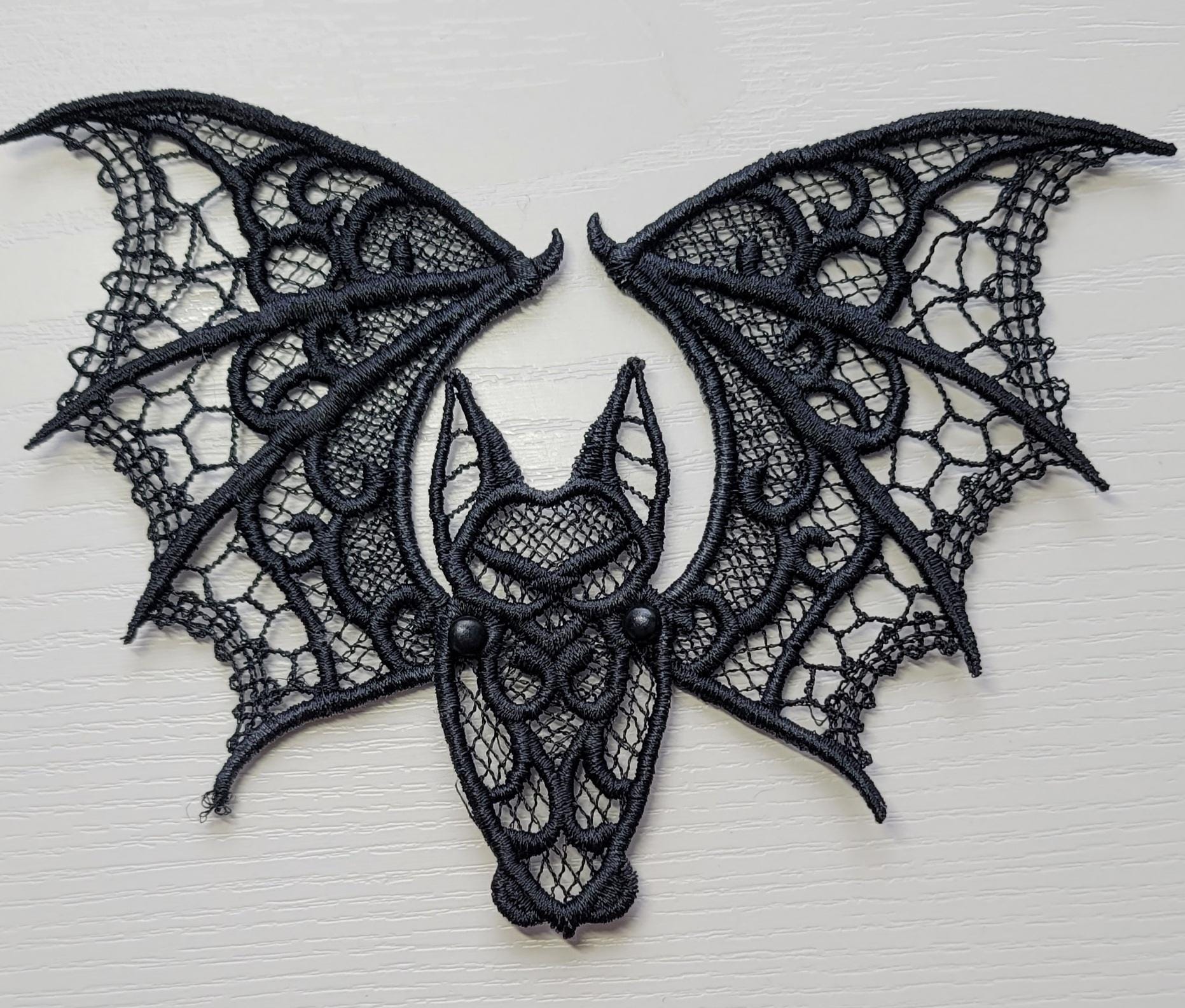 Lace Bat: Halloween Vampire Goth Decor - Etsy