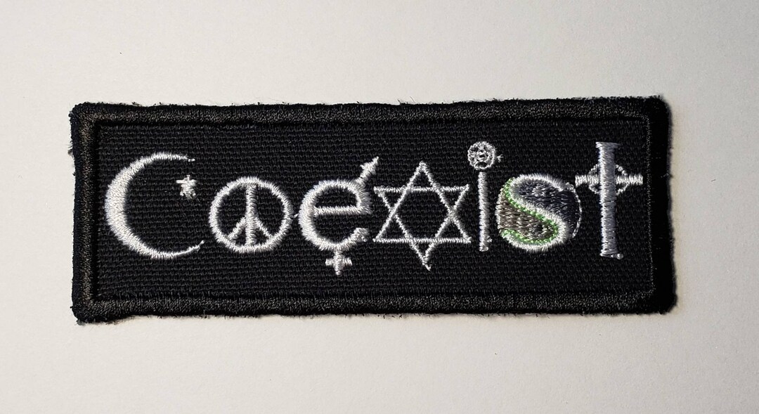 Coexist Patch - Etsy